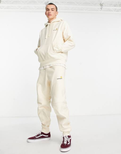 Carhartt Wip American Script Kapuzenpullover Mit Lockerem Schnitt