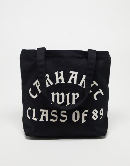 Carhartt WIP - Cabas à imprimé Class Of 89 - Noir | ASOS