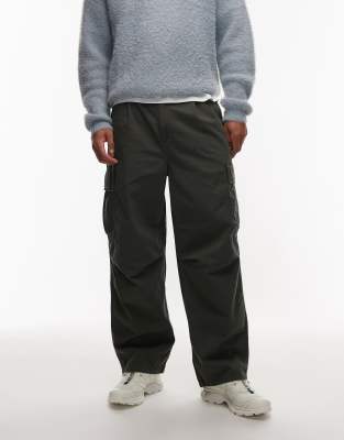 Carhartt WIP – Cole – Gröna, baggy cargobyxor | ASOS