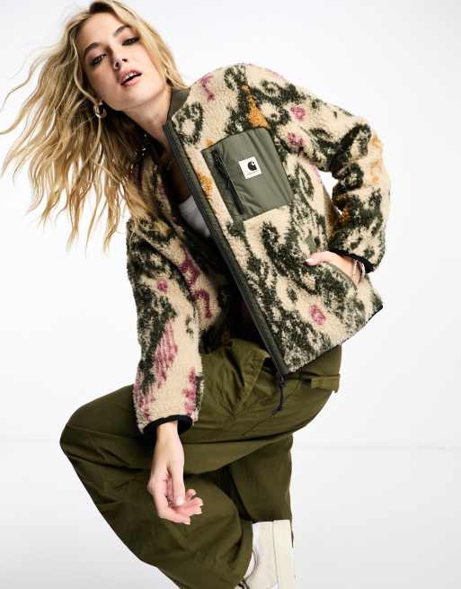 Carhartt Wip Janet Veste Doublée En Imitation Peau De Mouton