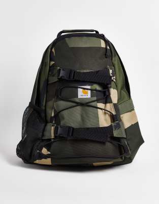 Carhartt Kickflip Backpack In Camo-green | ModeSens