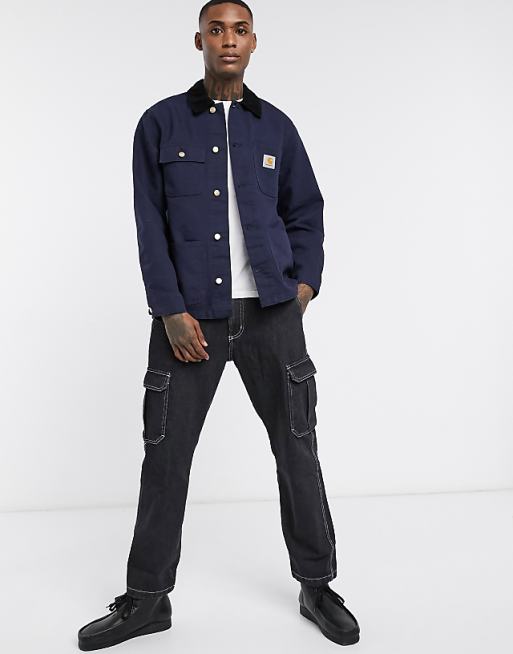 Carhartt WIP Michigan coat in dark navy | ASOS Carhartt WIP Michigan coat in dark navy | ASOS