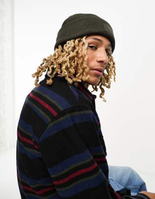 Carhartt WIP milo beanie in khaki | ASOS