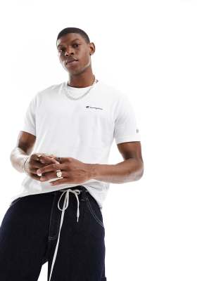 Champion crew neck t-shirt in white | ASOS