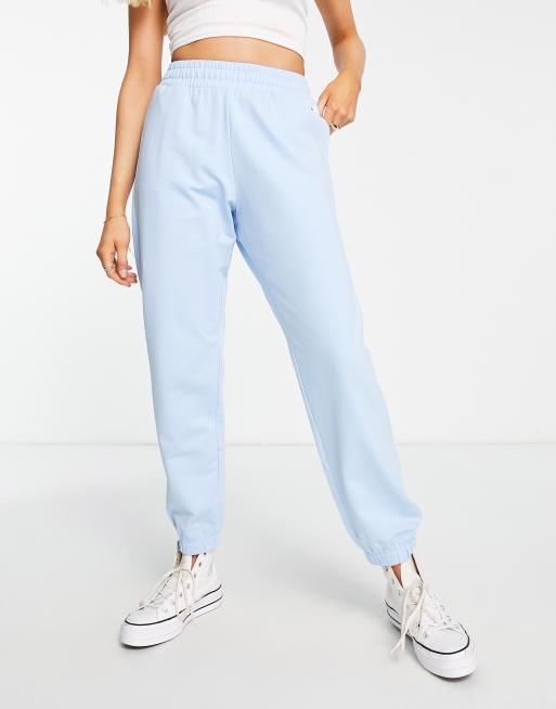 Champion oversized trackies in blue | ASOS