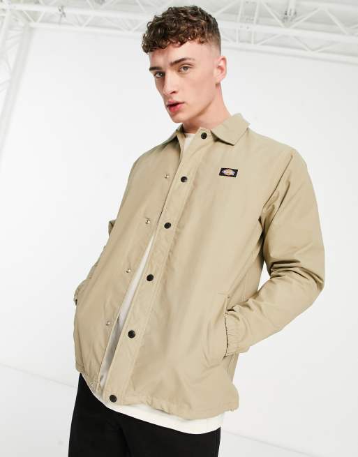 Chaqueta Caqui De Estilo Entrenador Oakport De Dickies Asos