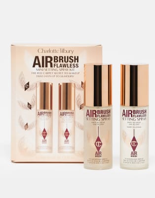 Charlotte Tilbury – Airbrush Flawless – Set med små settingsprayer ...