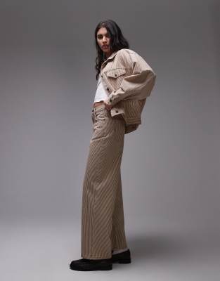 Cinch tan stripe set | ASOS