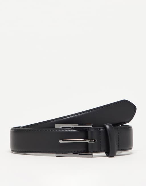 Cinturón Negro Formal De New Look Asos