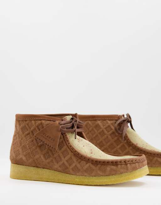 Clarks Originals x Sweet Chick - Wallabee - Bottines en daim - Marron ...