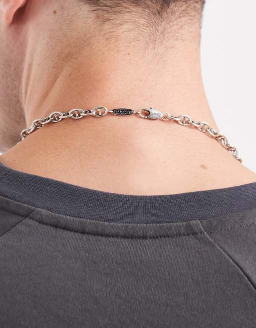 Classics 77 detailed chain link necklace in silver | ASOS