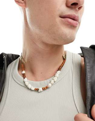 Classics 77 sphere charm collar necklace in red | ASOS