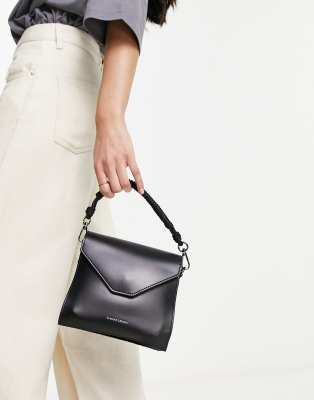 Claudia Canova - Sac bandoulière avec rabat supérieur oblique et ...