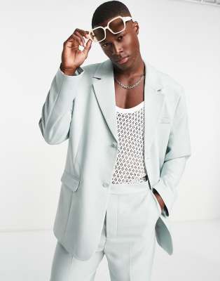 COLLUSION - Blazer oversize d'ensemble - Vert menthe | ASOS
