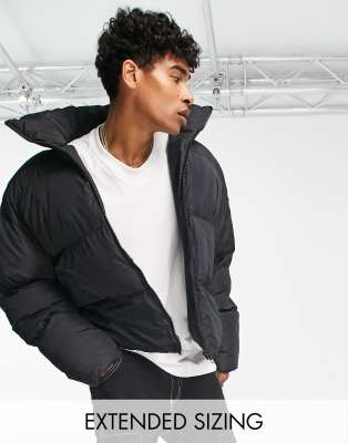 COLLUSION padded puffer jacket in black | ASOS