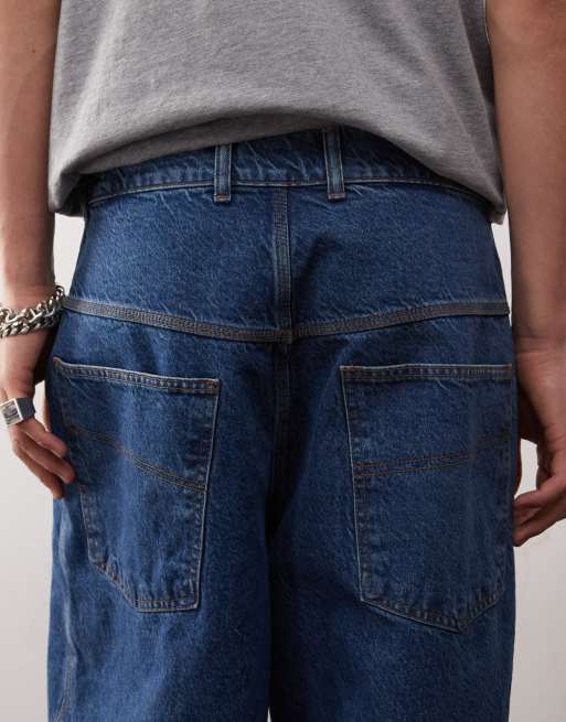 COLLUSION X002 baggy jeans in midwash | ASOS