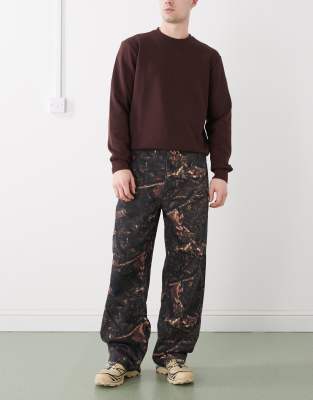 COLLUSION - X002 - Jean baggy - Imprimé camouflage arbre | ASOS