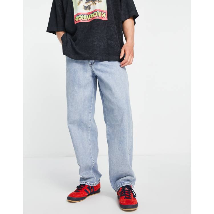 Wissenschaft Enttäuschung Versehentlich 90s jeans mens baggy Väterlich Badminton Schießpulver