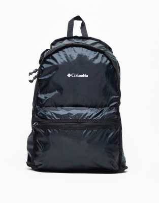 Columbia Unisex Lightweight Packable II 21L backpack in black | ASOS