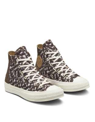 Converse Chuck 70 Hi Desert Camo Sneakers In Sand Dune-brown | ModeSens
