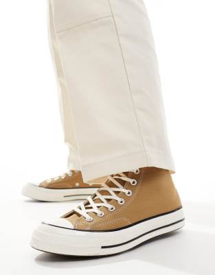 Converse - Chuck 70 Hi - Sneakers alte color cuoio | ASOS