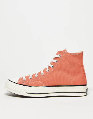 Converse Chuck 70 Hi sneakers in orange | ASOS