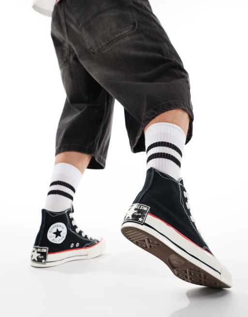 Converse Chuck 70 sketch sneakers in black | ASOS
