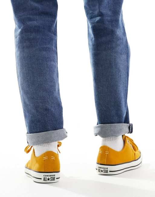 Converse Chuck Taylor All Star Ox trainers in sunflower yellow | ASOS