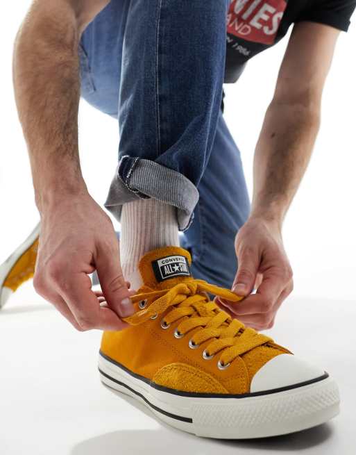 Converse Chuck Taylor All Star Ox trainers in sunflower yellow | ASOS