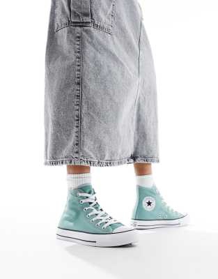 Converse Chuck Taylor All Star sneakers in sage green | ASOS