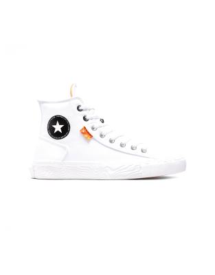 Converse – Chuck Taylor Alt-Star – Canvas-Sneaker in Weiß/Schwarz | ASOS