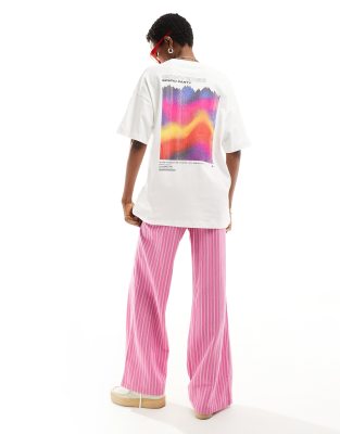 Converse Colourful Sound Waves tee in white | ASOS