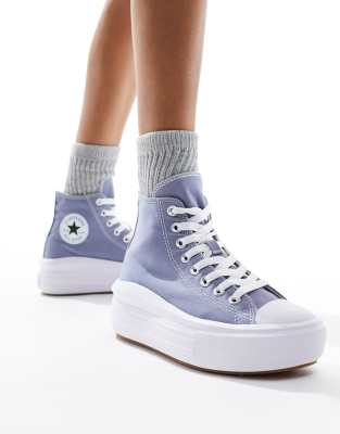 Converse Move Hi trainers in blue | ASOS