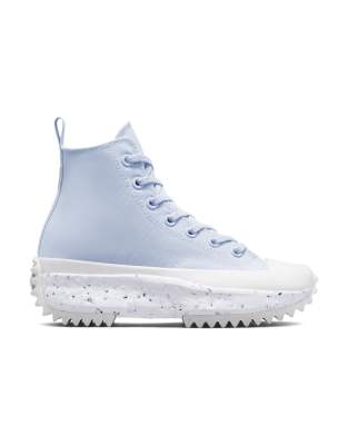 Converse Run Star Hike Hi Crater Platform Sneakers In Ash Stone-gray ...
