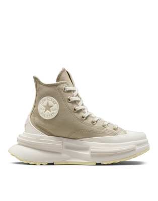 Converse Run Star Legacy Cx Sneakers With Sunflower Detail In Stone ...