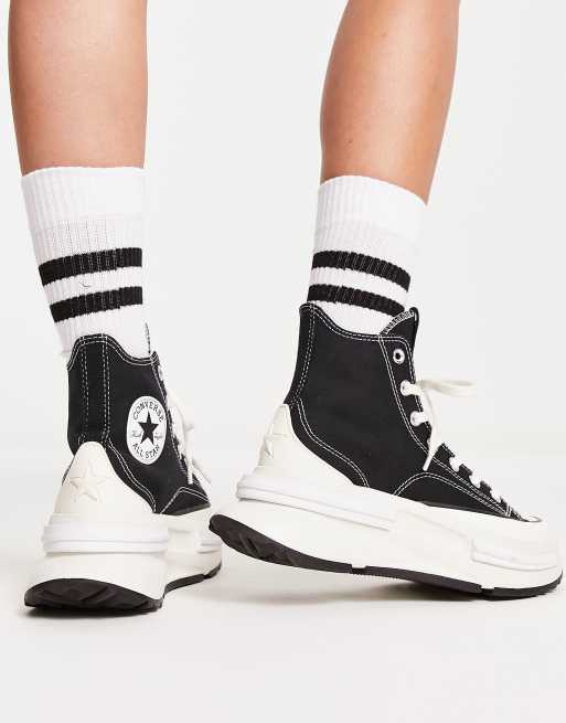 Converse Run Star Legacy Hi CX Knochelhohe Sneaker in Schwarz