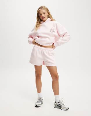 Cotton On Plush essential gym short in pink - PINK | ASOS