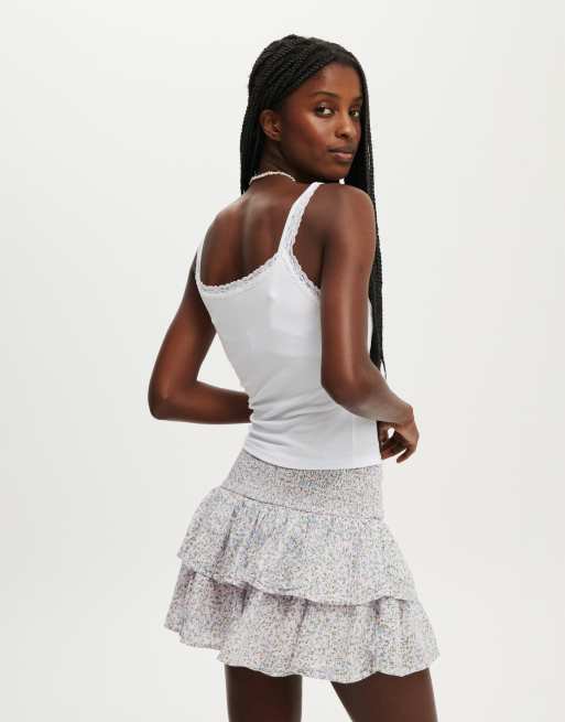 Cotton:On Rara skort in pink | ASOS