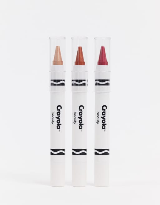 Crayola Colour Crayon Trio - Sunset Shimmer | ASOS