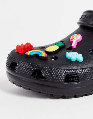Crocs – Happy Candy – Skosmycken för Crocs, 5-pack | ASOS