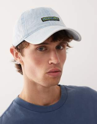 DC Shoes Patch it strapback cap in blue fog | ASOS