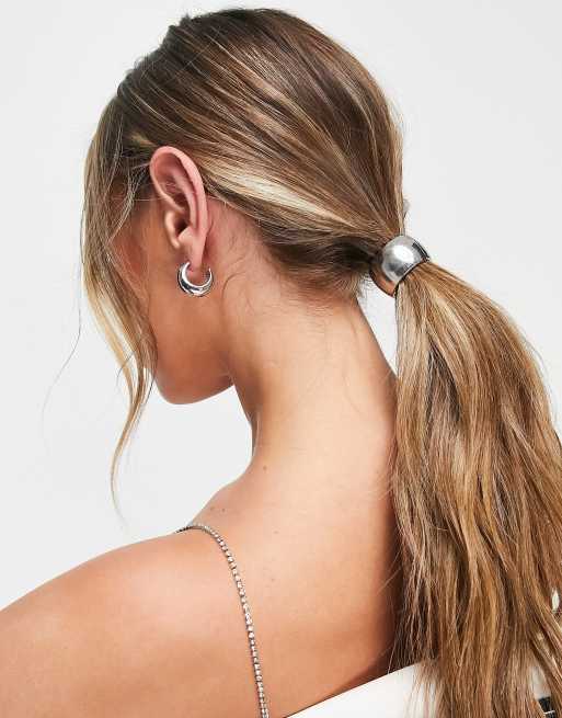DesignB London silver hair cuff | ASOS