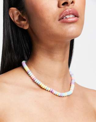 DesignB London sweetie bead necklace | ASOS