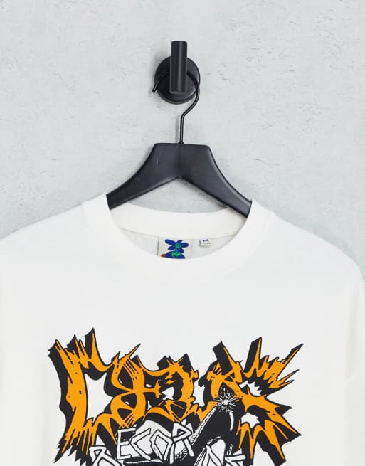 Deus Ex Machina skull t-shirt in off white exclusive to ASOS | ASOS