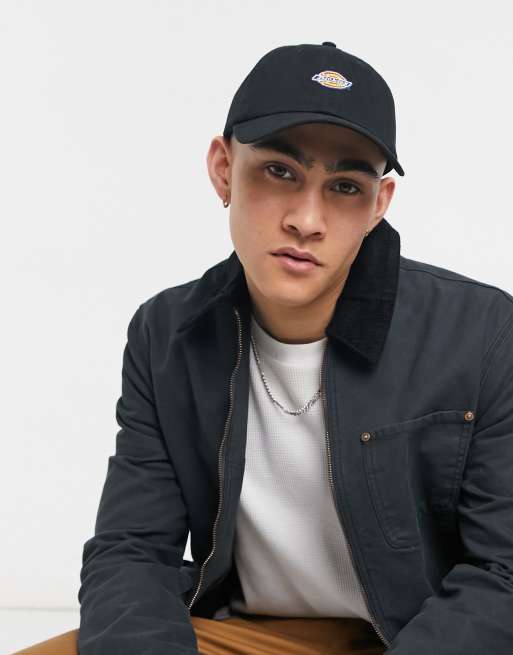 Dickies 6 panel logo cap in black | ASOS