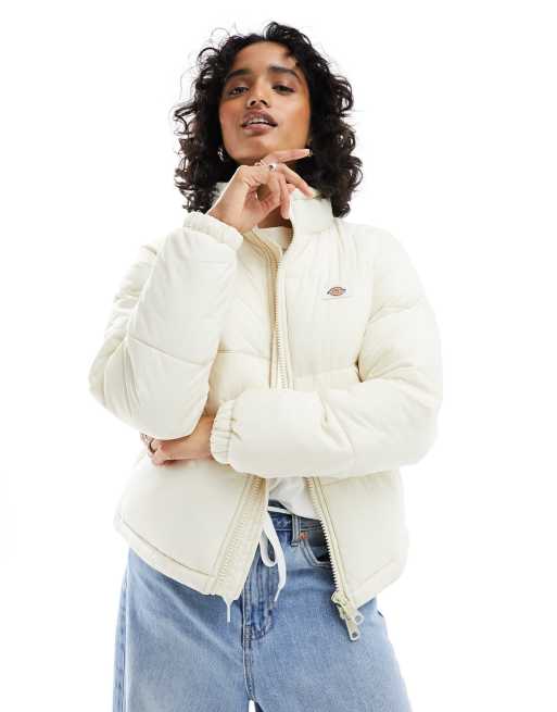 Dickies - Alatna - Gewatteerd jack in stone | ASOS