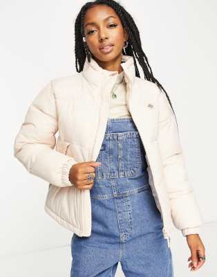 Dickies Alatna puffer jacket in pink | ASOS