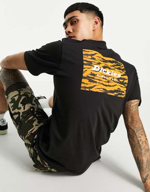 Dickies Animal Box back print t-shirt in black | ASOS