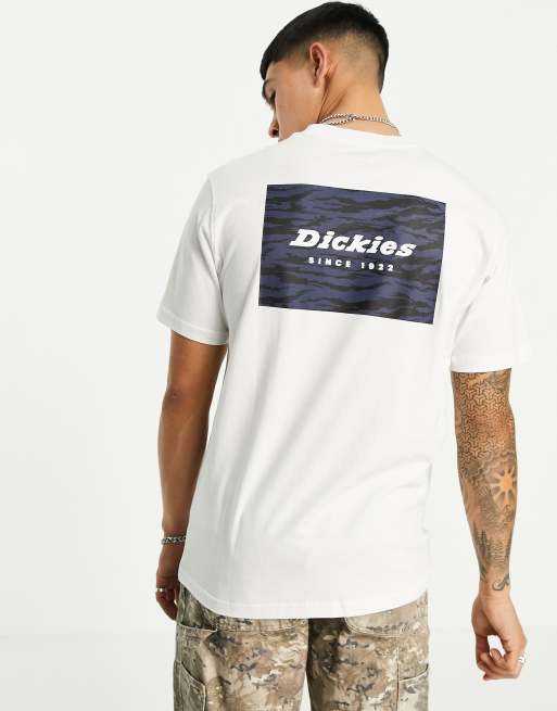 Dickies Animal Box back print t-shirt in white | ASOS