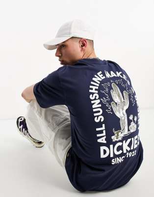 Dickies - Badger Mountain - T-shirt met cactusprint op de rug in ...